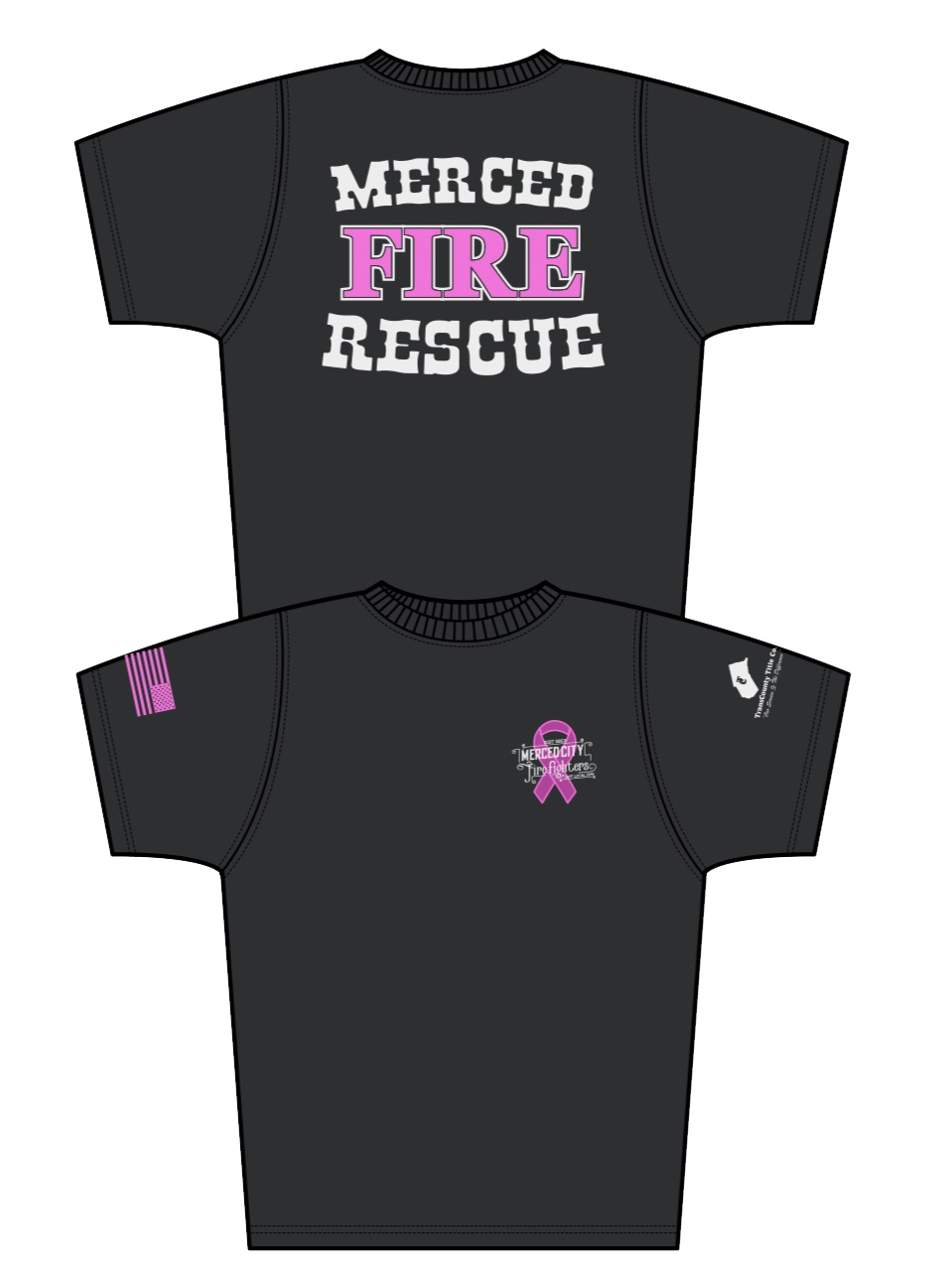 Pink T-Shirt Sales – Merced City Firefighters